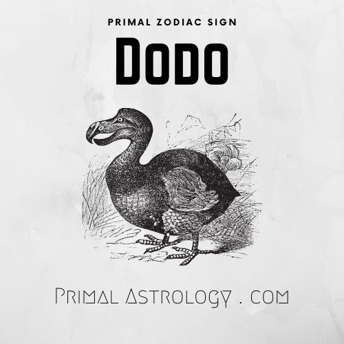 Primal Astrology - Spirit of the Dodo Primal Astrology - Spirit of the Dodo